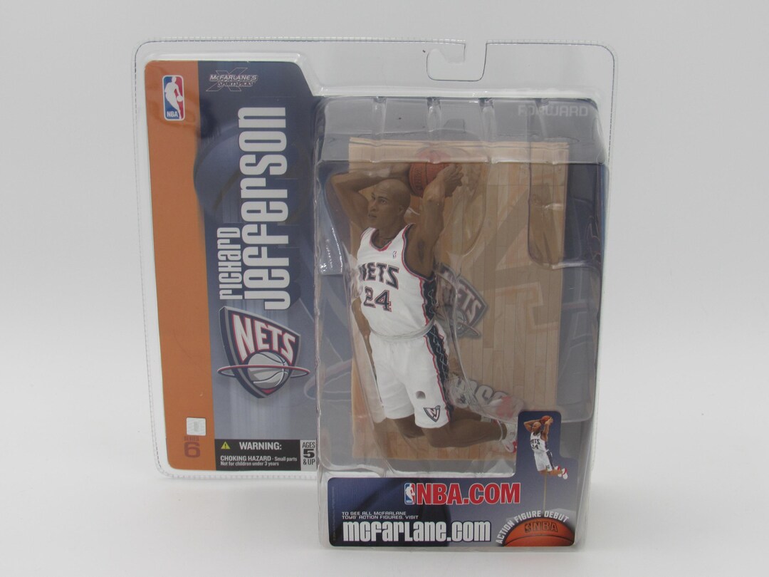 Mcfarlane NBA Richard Jefferson New Jersey Nets Action Figure Series 6 ...
