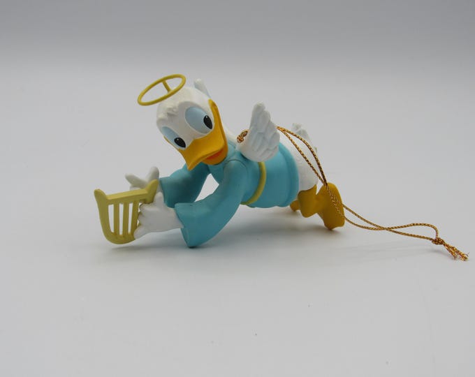 Grolier Disney Donald Duck as Angel Christmas Ornament - Etsy