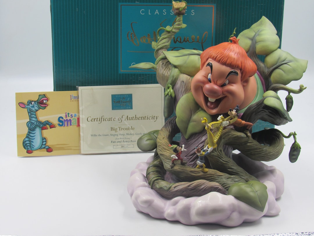 WDCC "big Trouble" Willie the Giant From Disney's Fun and Fancy Free in ...