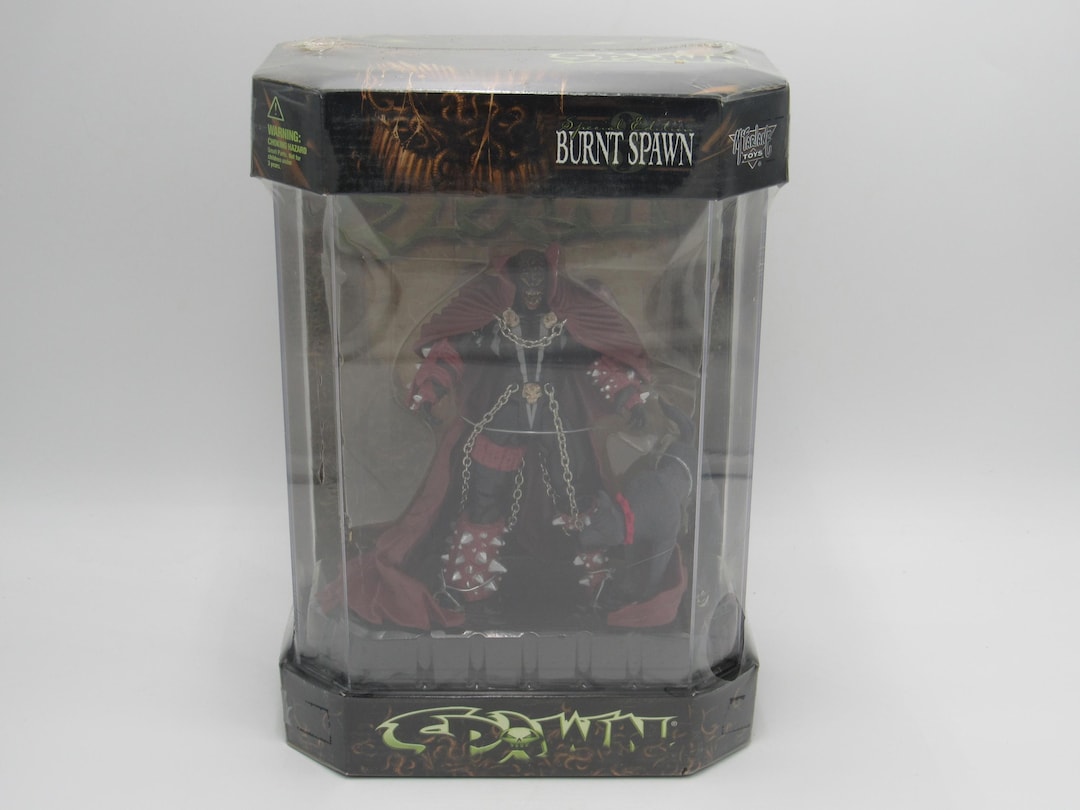 Mcfarlane Toys Spawn Burnt Spawn Special Edition Action Figure 1998 New - C - Etsy