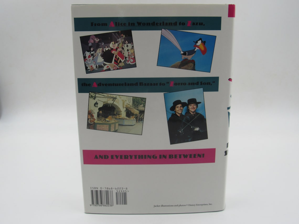 Disney A to Z The Official Disney Encyclopedia by Dave Smith | Etsy