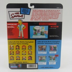 The Simpsons WOS Handsome Moe Action Figure Series 15 - Etsy