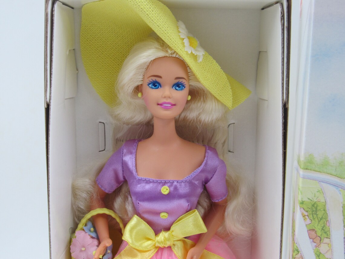 Spring Blossoms Barbie Doll Avon Exclusive Special Edition | Etsy