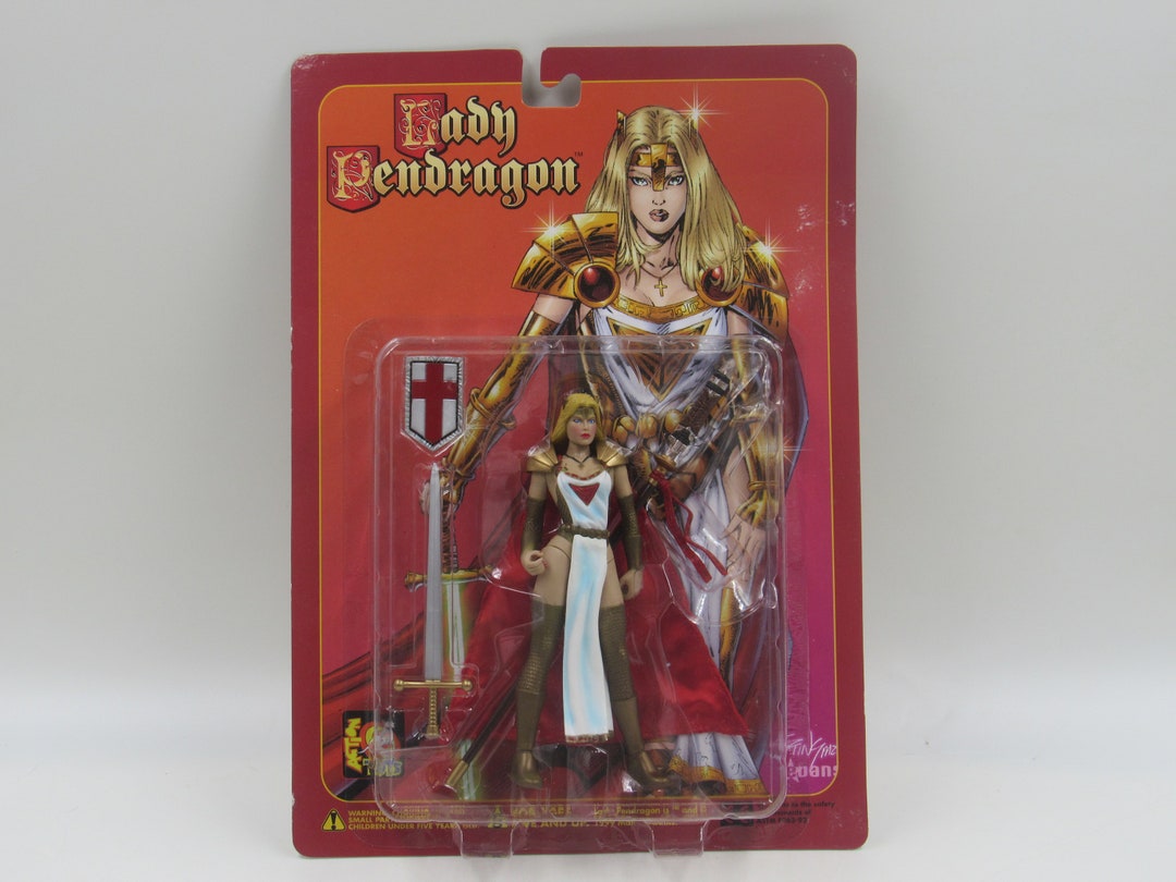 Lady Pendragon Action Figure Silver Hawk 1999 - Etsy