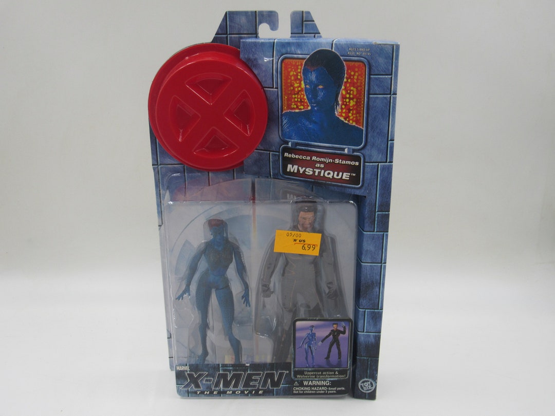 Marvel X-men the Movie Rebecca Romijn-stamos as Mystique Action Figure ...