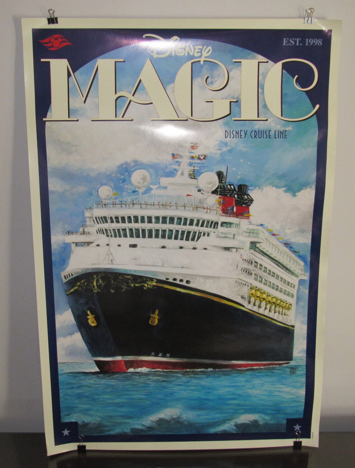 Disney Magic Disney Cruise Line DCL Poster 24 x 36 | Etsy