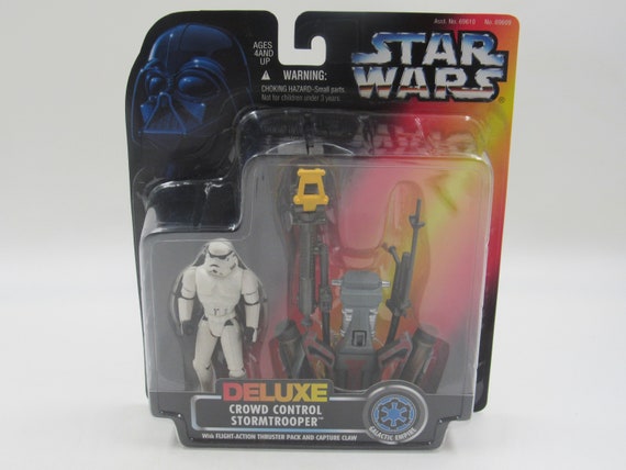 Star Wars Deluxe Crowd Control Stormtrooper Sealed 1996 - Etsy