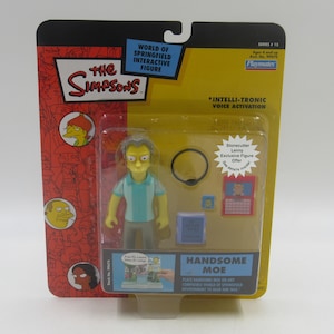 The Simpsons WOS Handsome Moe Action Figure Series 15 - Etsy