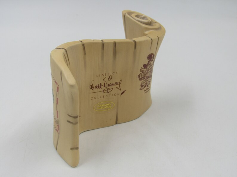 WDCC pirate Plaque Scroll From Disney's - Etsy