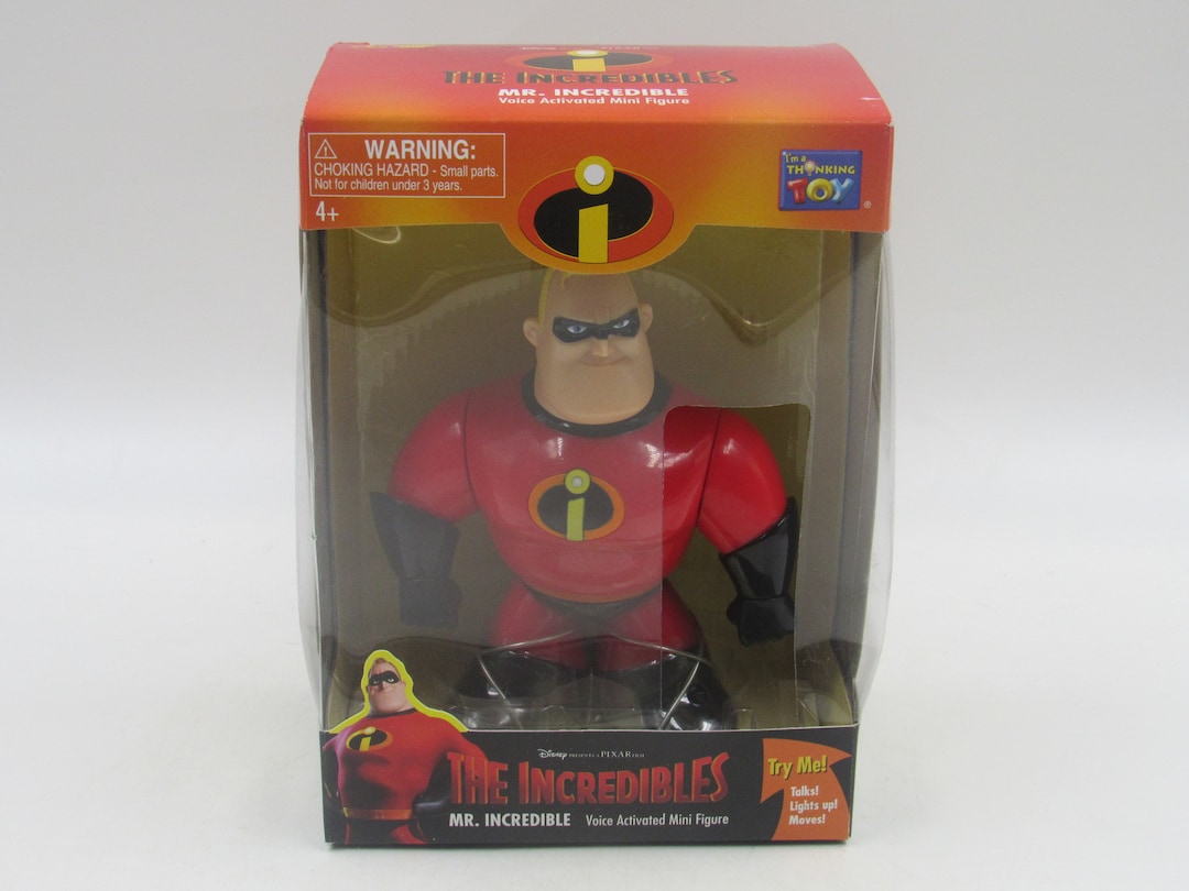 Disney Pixar the Incredibles Mr. Incredible Voice Activated - Etsy