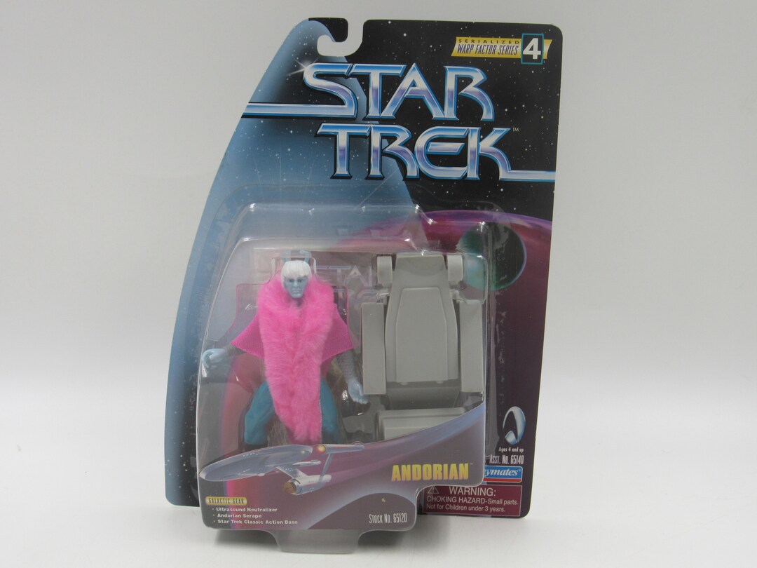 Star Trek Andorian Warp Factor Series 4 Action Figure Playmates 1998 - Etsy