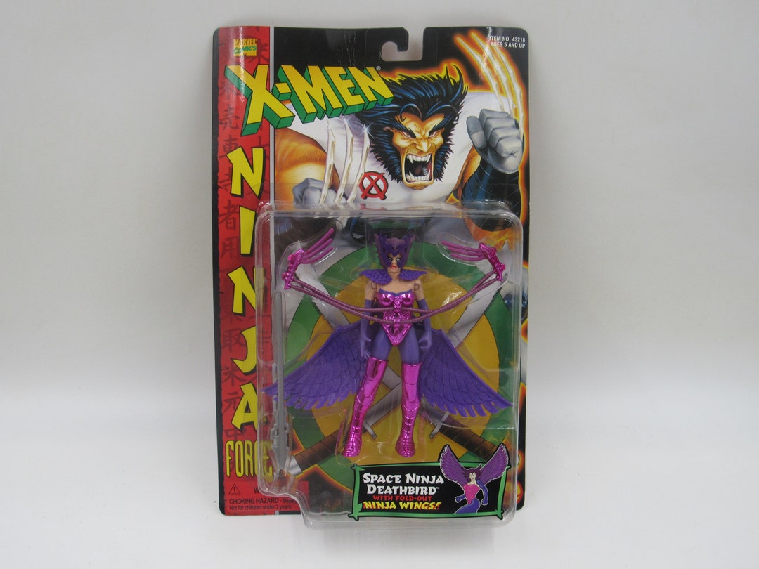 Marvel X-men Ninja Force Space Ninja Deathbird Action Figure Toybiz ...