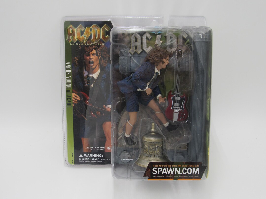 Mcfarlane AC/DC Angus Young Hells Bells Action Figure - Etsy
