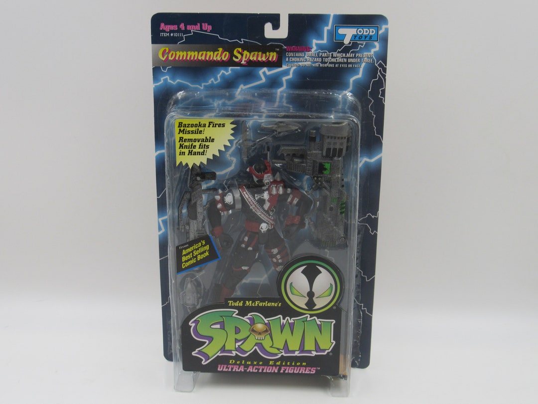 Mcfarlane Todd Toys Commando Spawn Deluxe Ultra Action Figure - Etsy