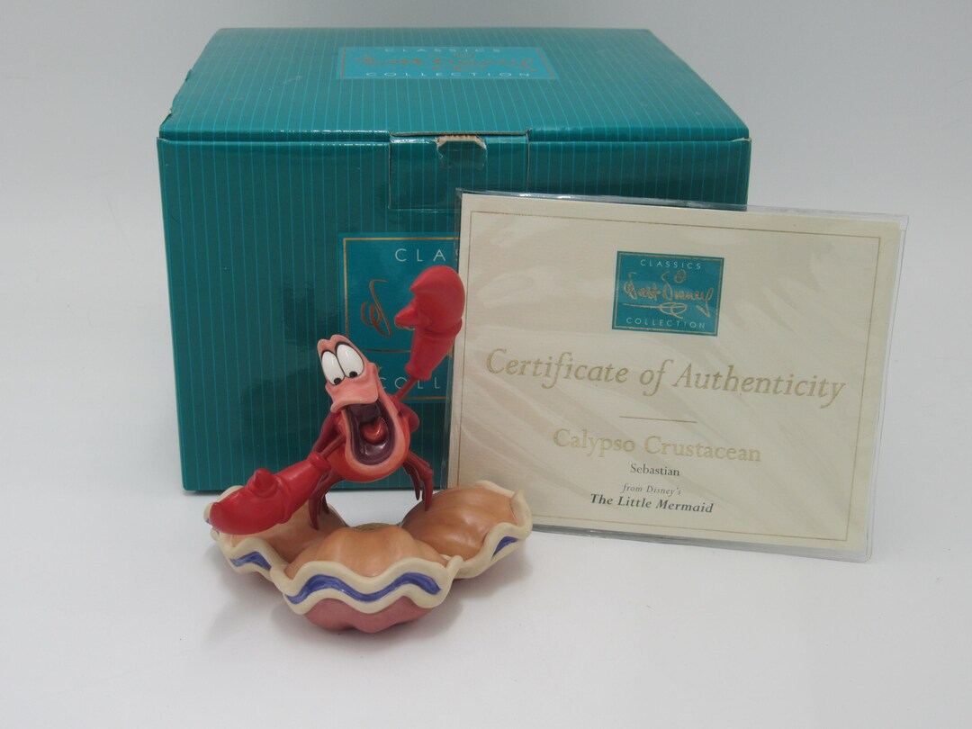 WDCC calypso Crustacean Sebastian From Disney's the Little Mermaid in ...