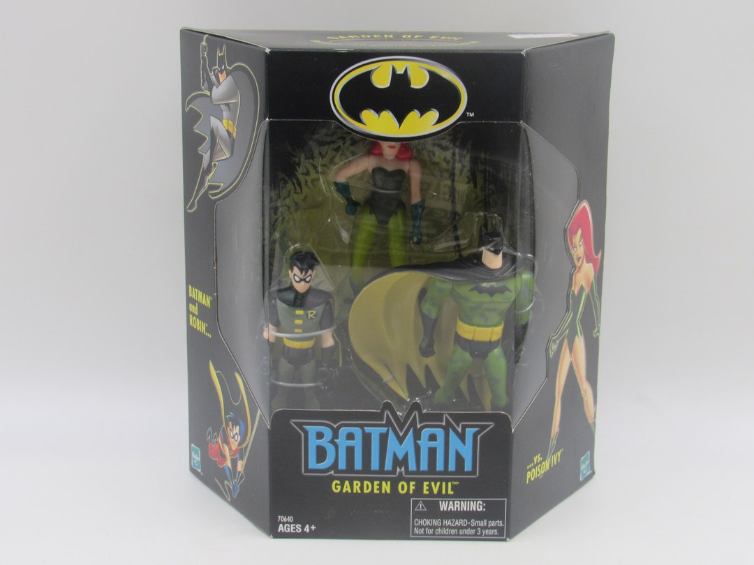 Batman Garden of Evil Figure Set Batman & Robin Vs. Poison Ivy Hasbro ...