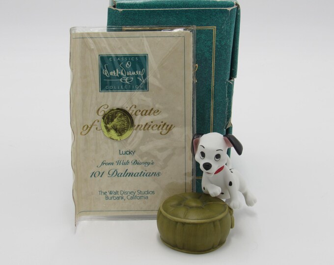WDCC "lucky" Ornament From Disney's 101 Dalmatians in Box With COA - Etsy