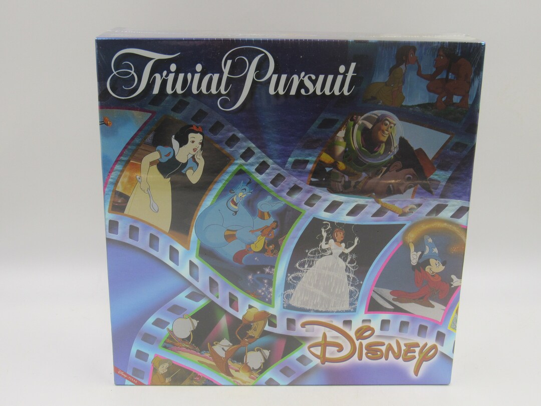 Trivial Pursuit Disney the Animated Picture Edition Hasbro - Etsy