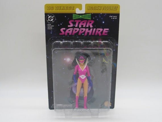 DC Direct Green Lantern Star Sapphire Action Figure 2001 | Etsy
