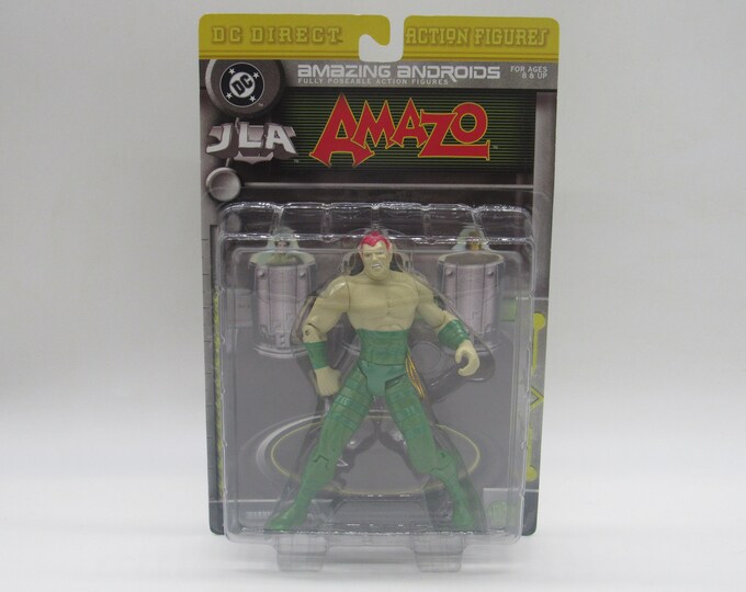 DC Direct JLA Amazing Androids Amazo Action Figure - Etsy