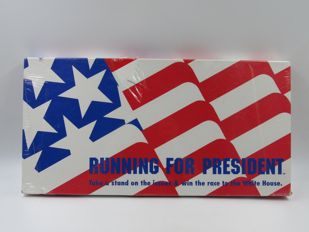 Running for President Political Republican Democrat Board Game 1992 - Etsy