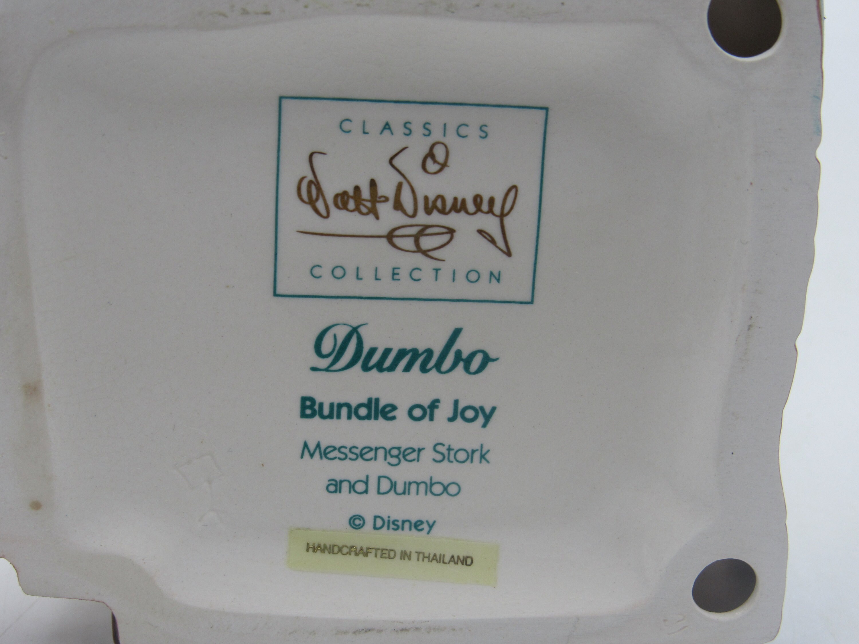 WDCC bundle of Joy Messenger Stork and Dumbo From - Etsy