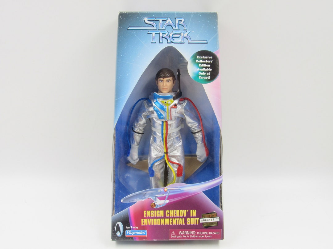 Star Trek Ensign Checkov in Environmental Suit Action Figure Playmates ...
