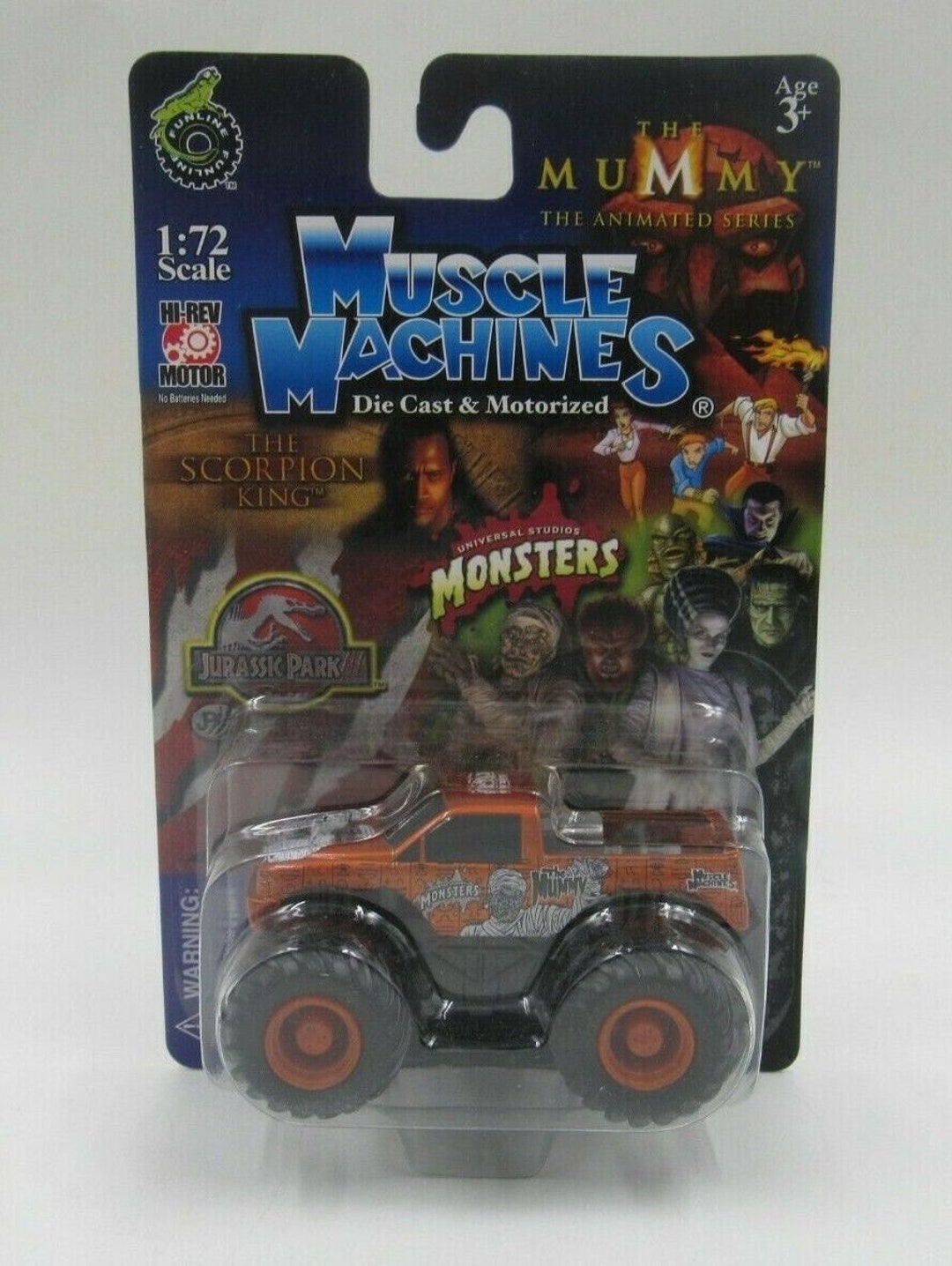 Muscle Machines Universal Monsters the Mummy 1:72 Scale Die Cast - Etsy