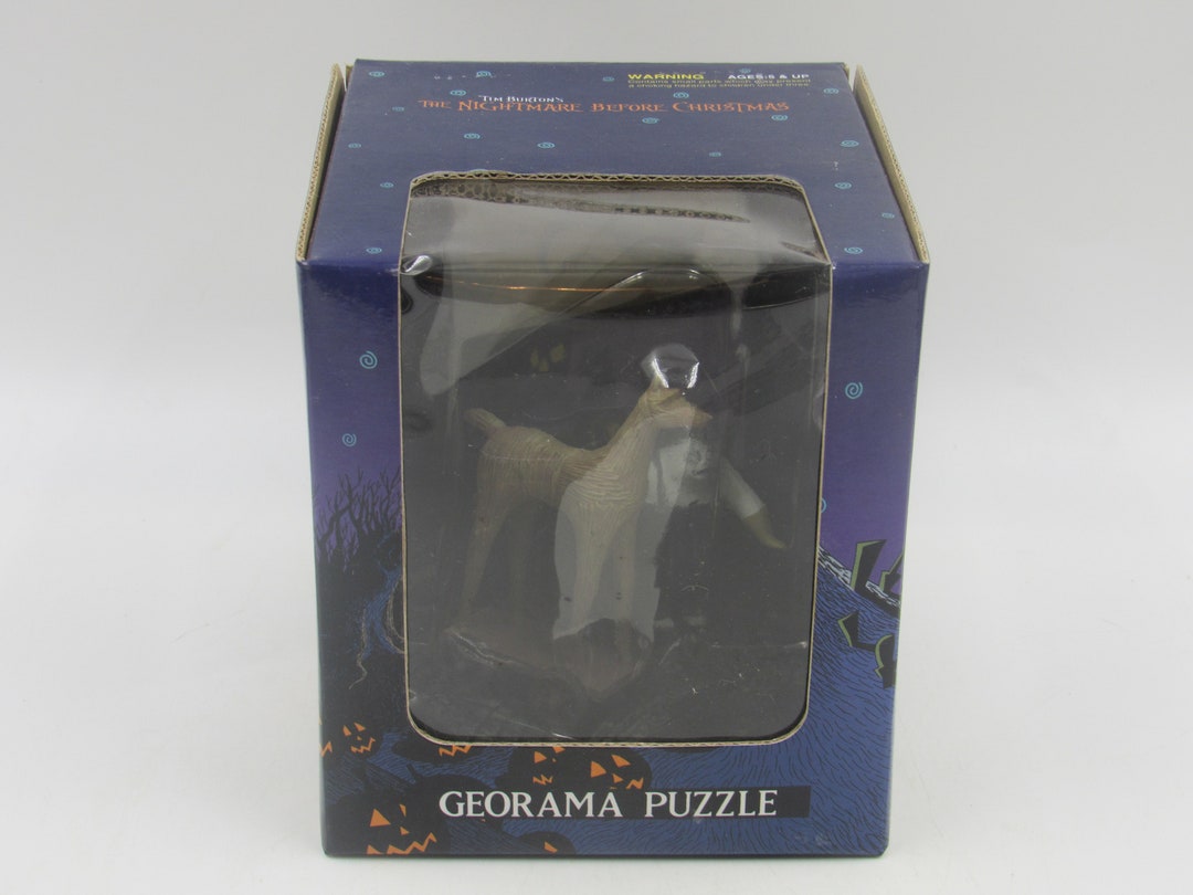 The Nightmare Before Christmas Georama Puzzle N-076 Halloween - Etsy