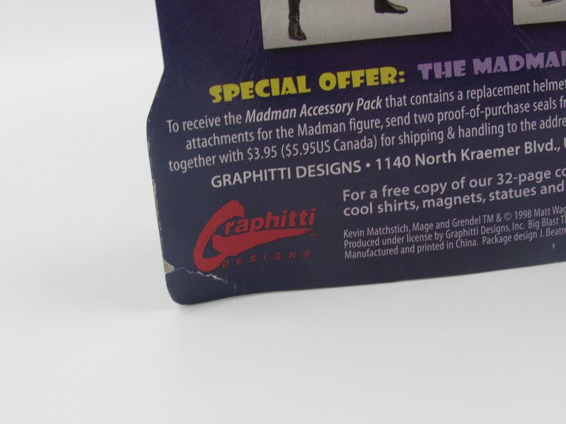 Matt Wagner's Mage Kevin Matchstick Action Figure Big - Etsy