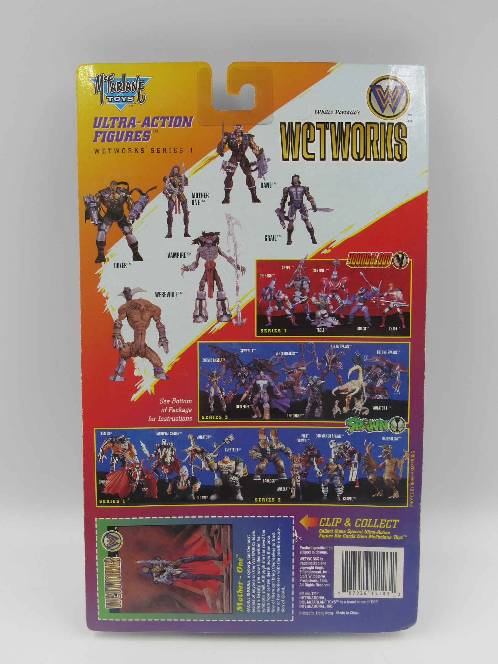 Mcfarlane Whilce Portacio's Wetworks Mother One Action Figure Sealed - Etsy