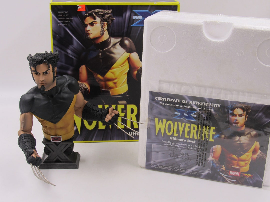 Marvel X-men Wolverine Ultimate Bust Limited Edition Diamond Select ...