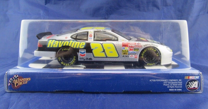 Ricky Rudd #28 Action Winners Circle 1:24 Iron Man Car 2002 - Etsy Israel