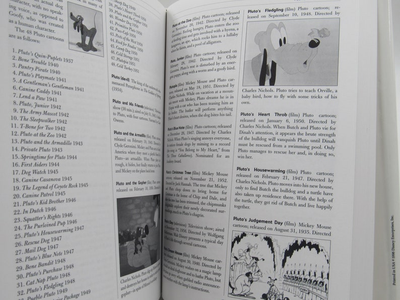 Disney A to Z the Official Disney Encyclopedia by Dave Smith - SIGNED ...