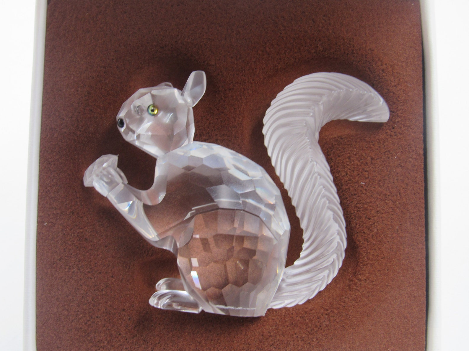 Swarovski 10th Anniversary Squirrel Crystal Figurine With Base - Etsy