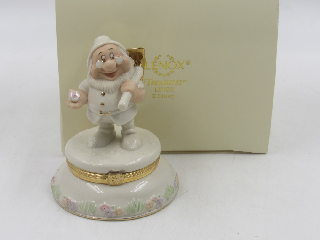 Lenox Treasures Disney doc's Treasure Box Figurine in Box - Etsy