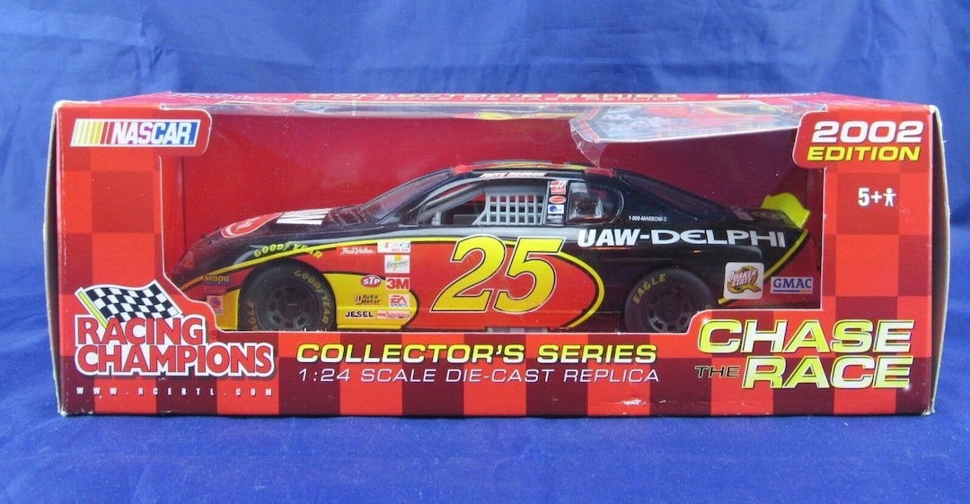 Jerry Nadeau #25 NASCAR 2002 Diecast Racing Champions Delphi UAW 1:24 ...
