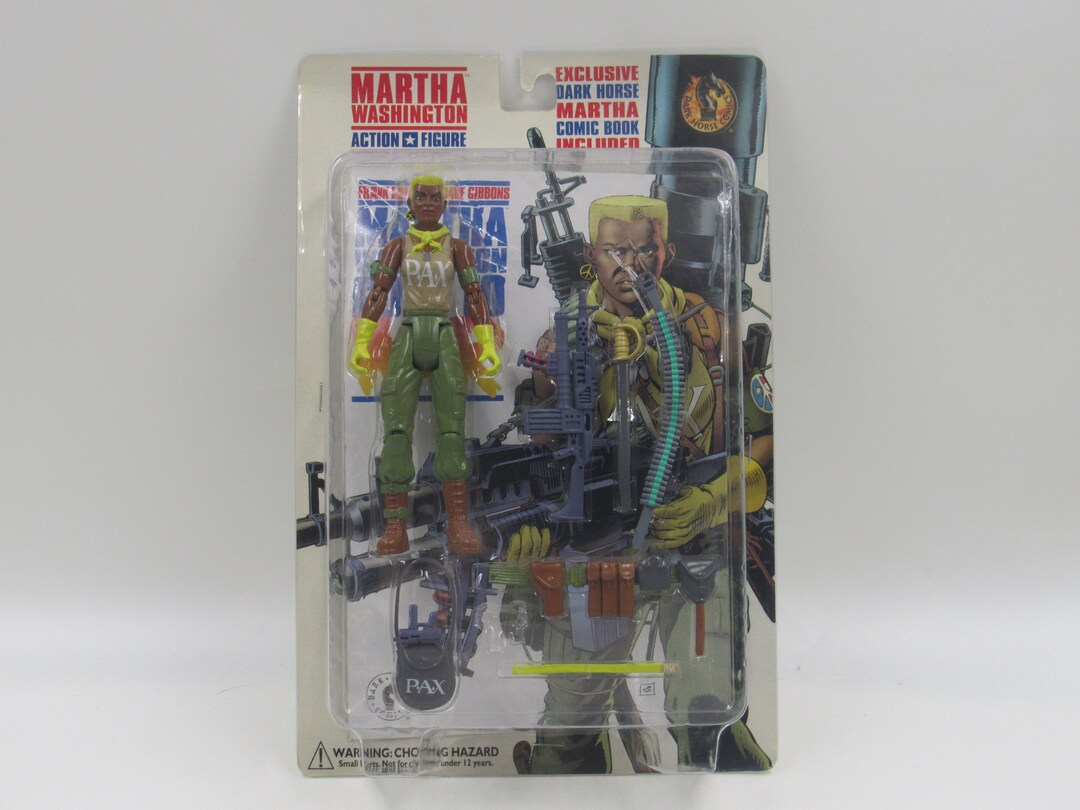 Martha Washington Action Figure Dark Horse Comics 1998 - Etsy
