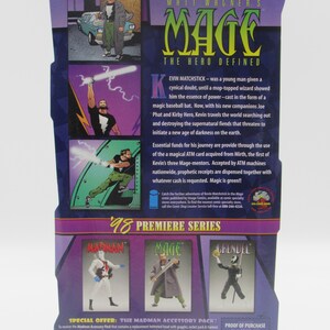 Matt Wagner's Mage Kevin Matchstick Action Figure Big Blast 1998 READ ...