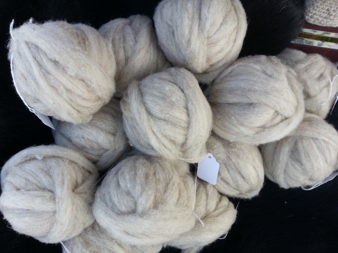 Natural Color California Red Sheep ROVING - Etsy