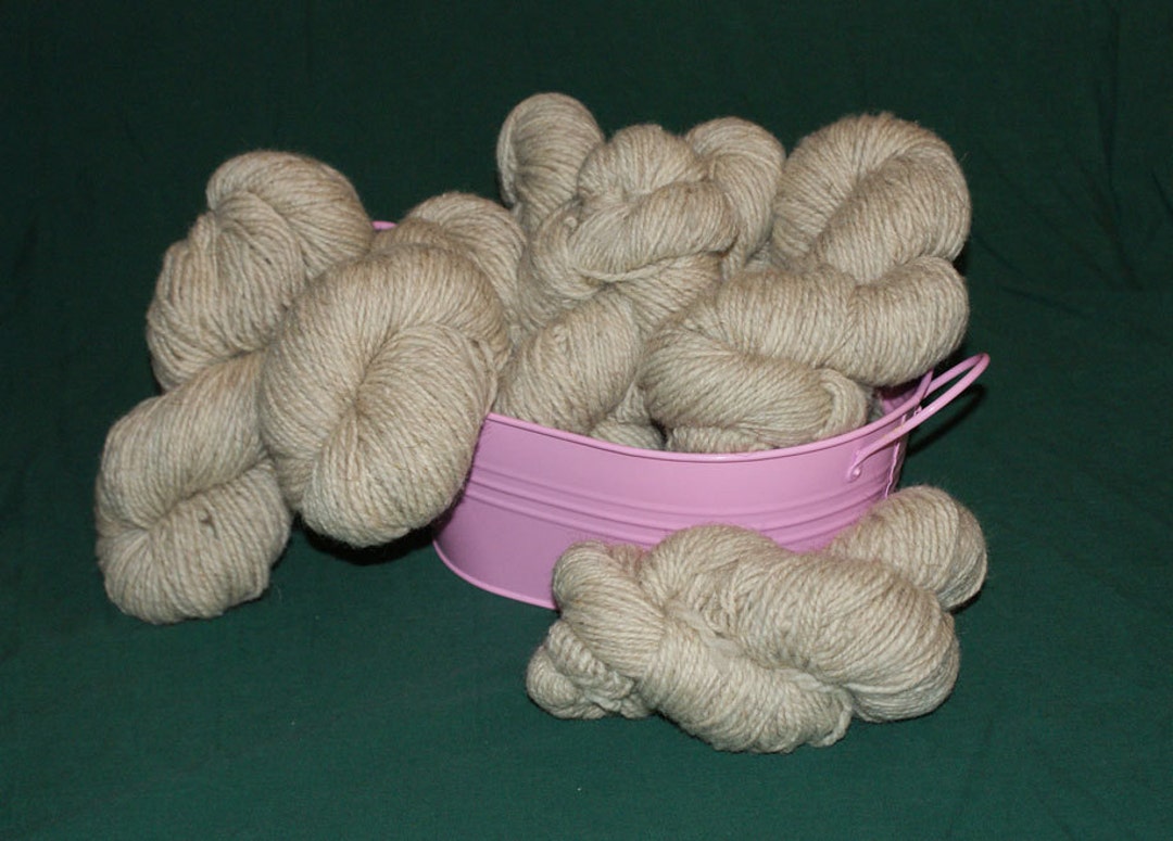 Natural Color Yarn - Etsy