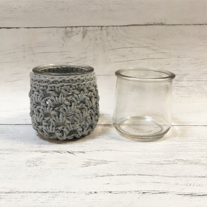 Oui Jar Cozy- Crochet Pattern- Plant Propagation, Brush Holder - Etsy