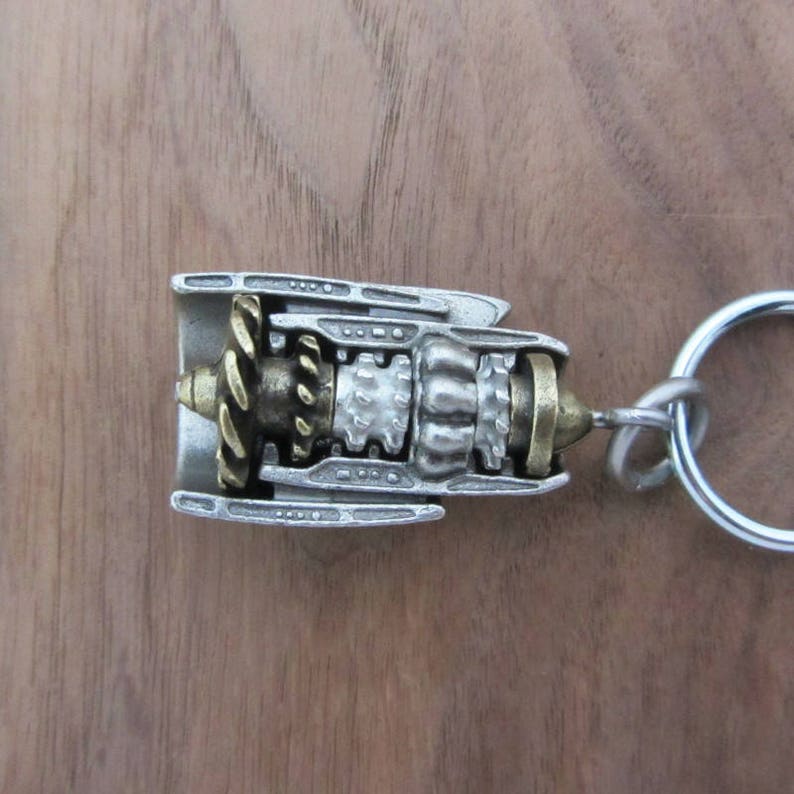 Overpriced Turbofan Keychain Jet Engine Keychain Two-Spool | Etsy