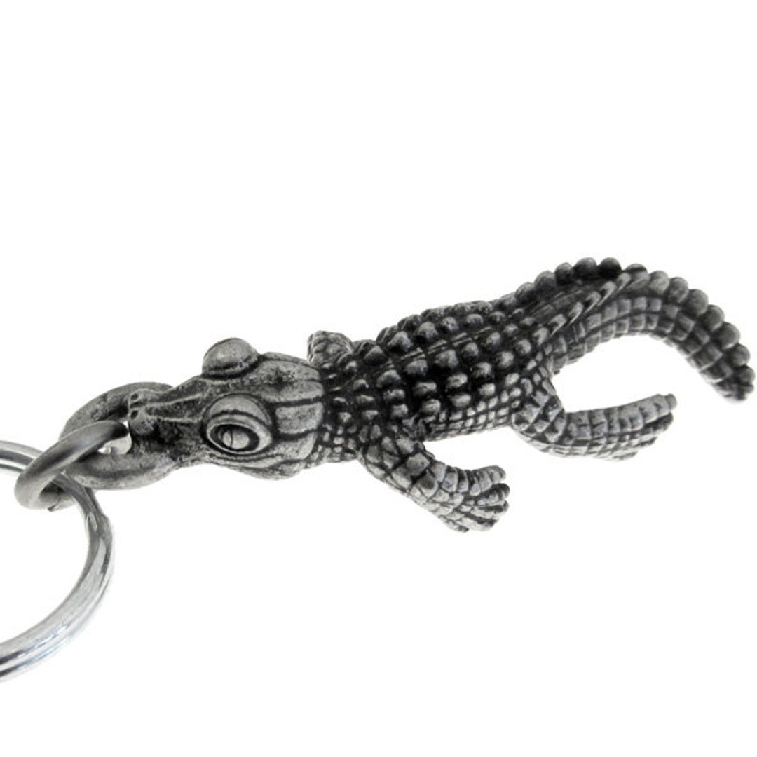 Crocodile Keychain - Etsy