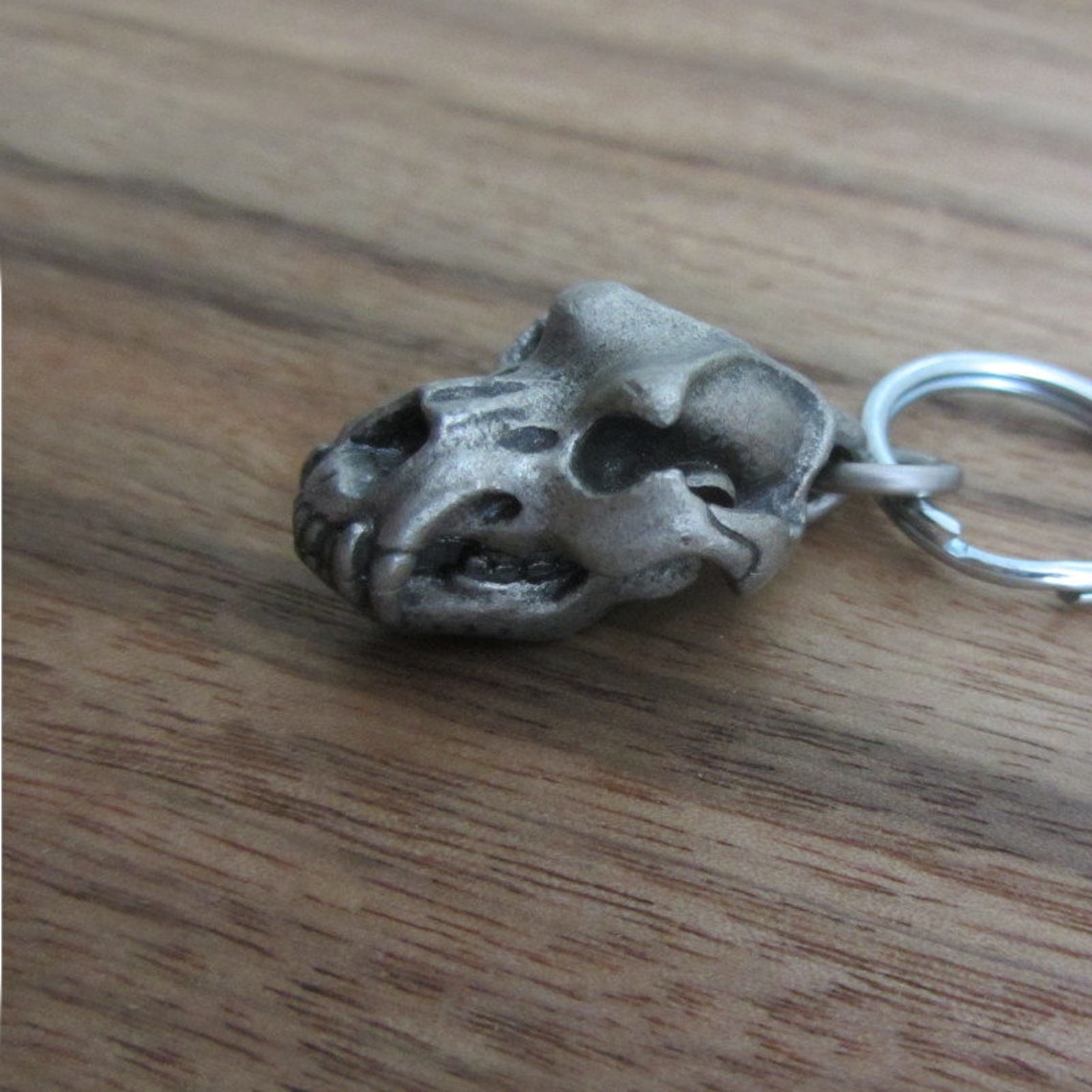Cave Bear Keychain - Ursus Spelaeus Paleontology, Fossil Skull Keychain ...
