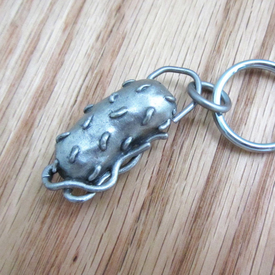 Bacteria Keychain - Bacillus Bacterium, Microbiology, Microbe Keychain ...