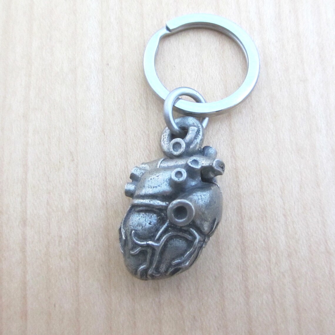 Human Heart Anatomy Keychain Cardiology Locket | Etsy