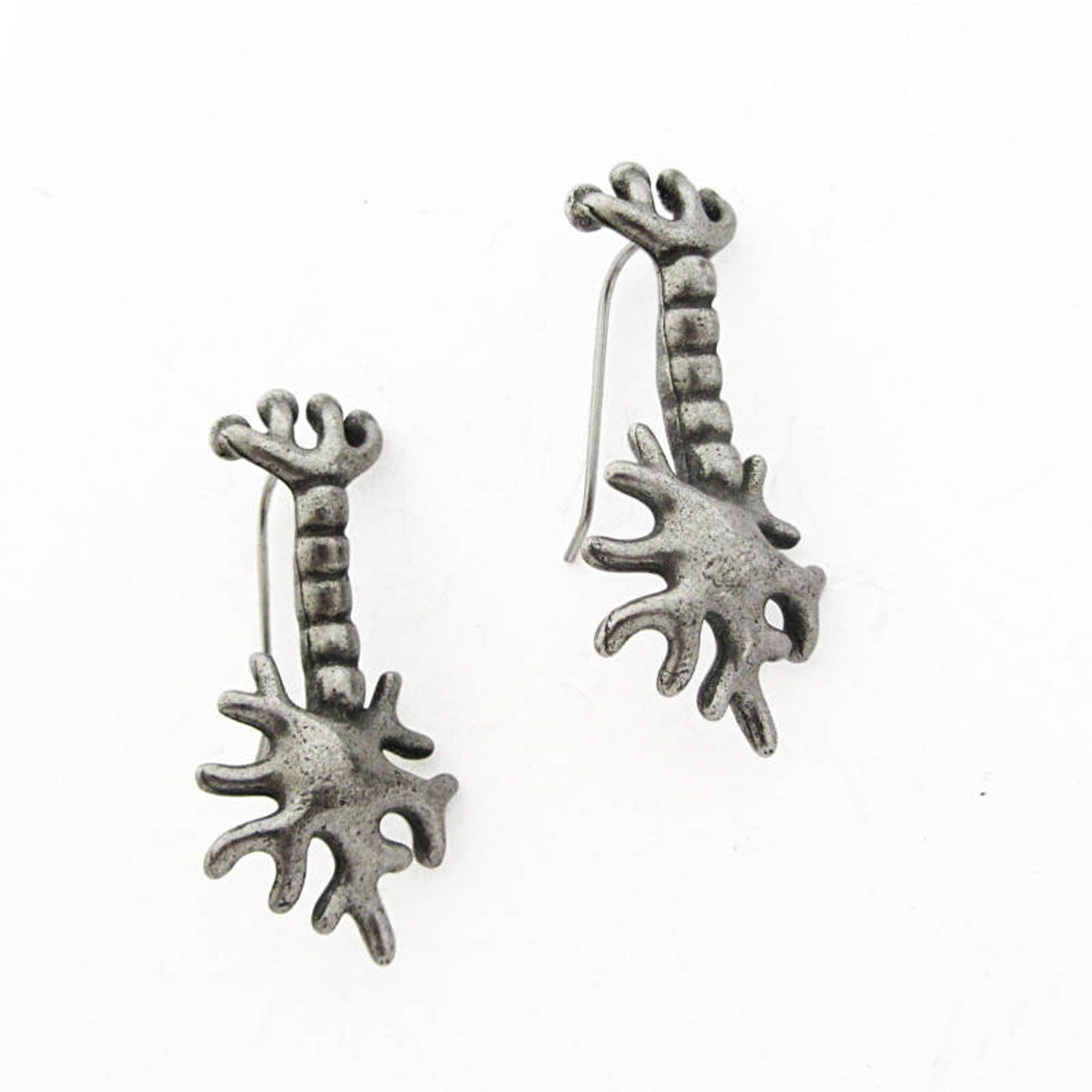 Neuron Earrings - Neurobiology, Psychology, Cell Biology, Neurology ...