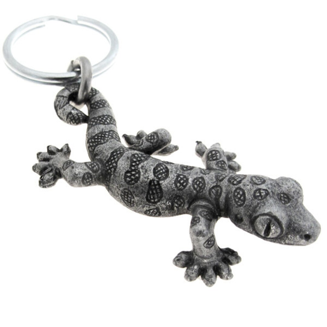 Gecko Keychain, Herpetology Reptile Keychain - Etsy