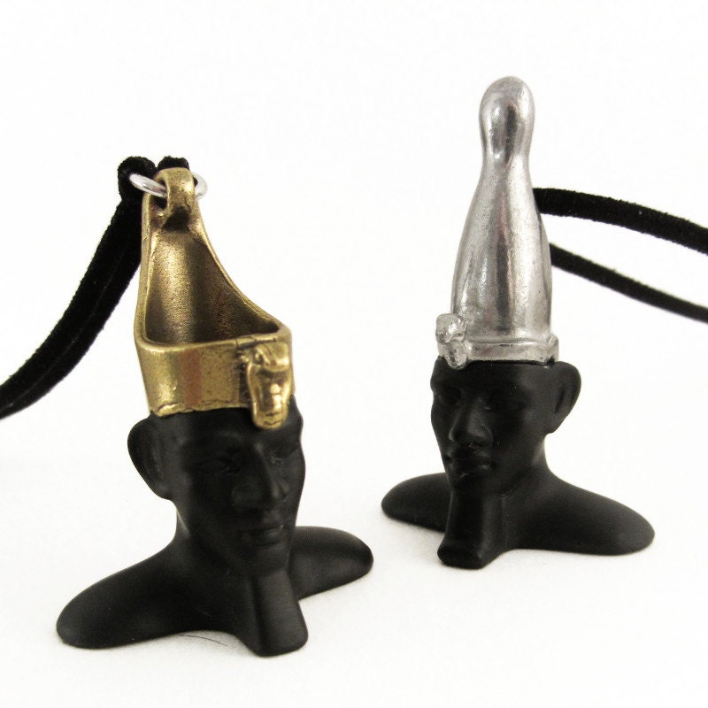 Pharaonic Crown Necklace Pschent Pharaoh Necklace Ancient - Etsy UK